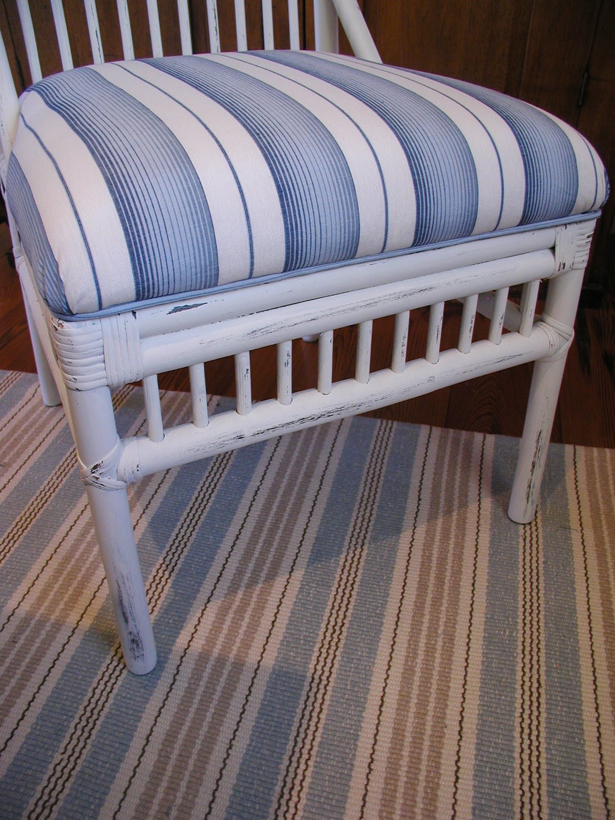 Betsy Speert's Blog: Redoing rattan chairs, cont.!!! (Or, how I did the ...