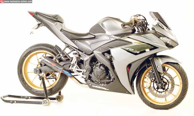 Modifikasi r25 terbaru movistar ala r6 r1 motogp dan moge ban lebar ...