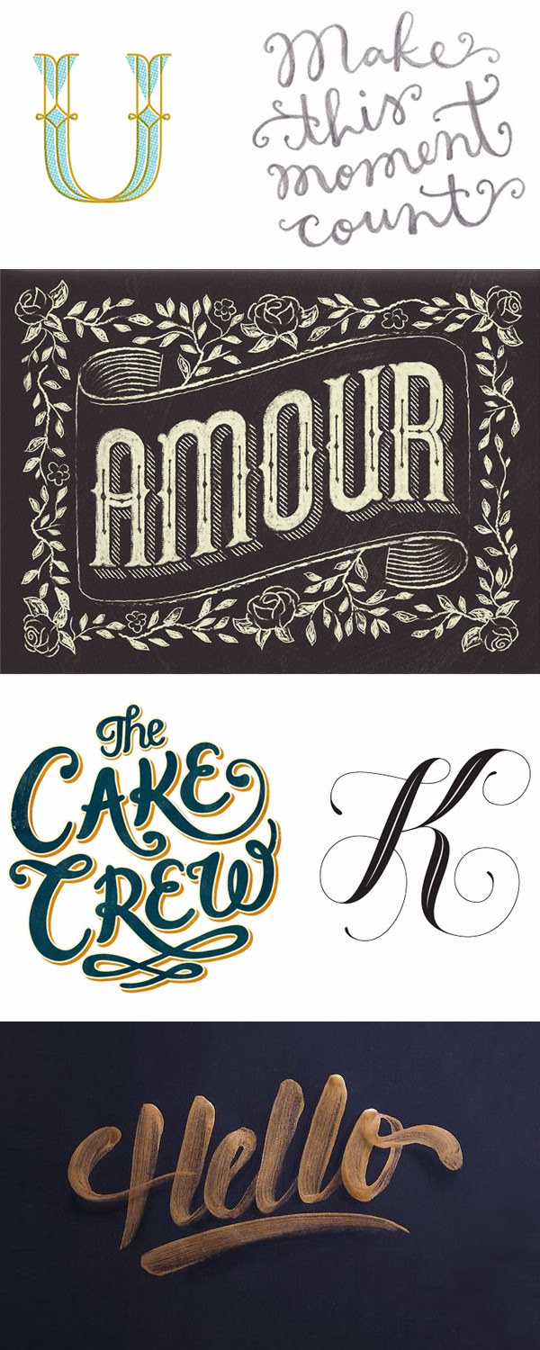 Happiness is...: Hand Lettering • Calligraphy • Typography // 01