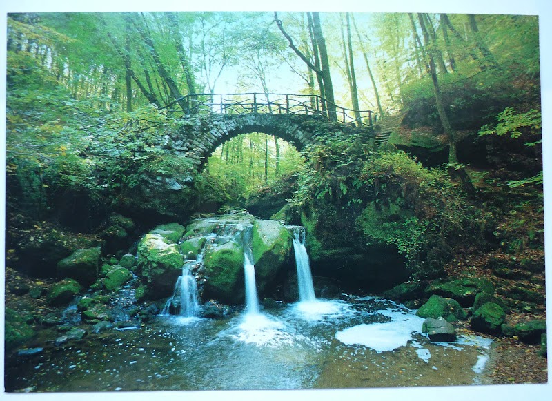 Postcards of Bridges: Bridge over the Sauer River near Mullertall ...