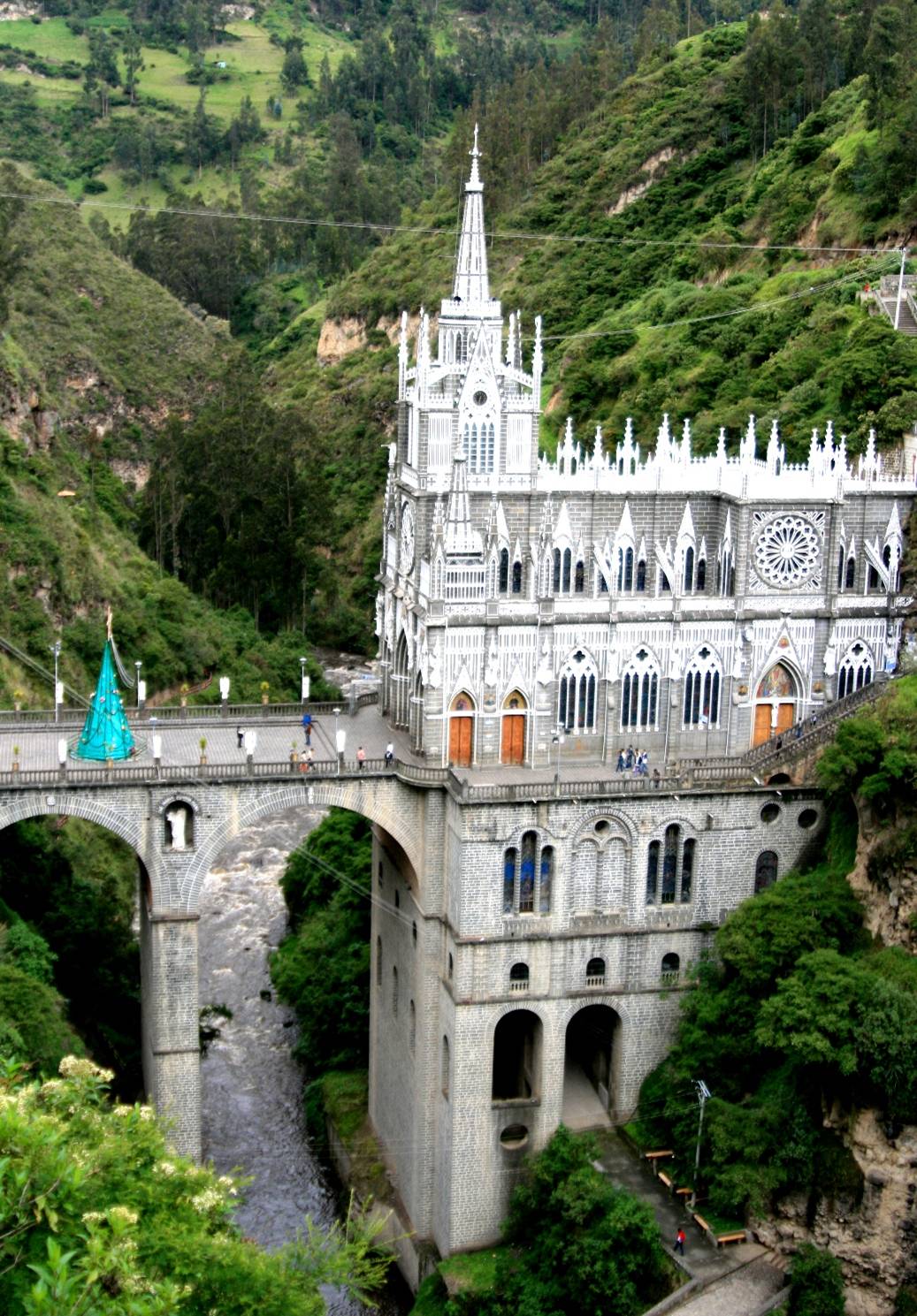Las Lajas Sanctuary: The South American Church that Looks Like a ...