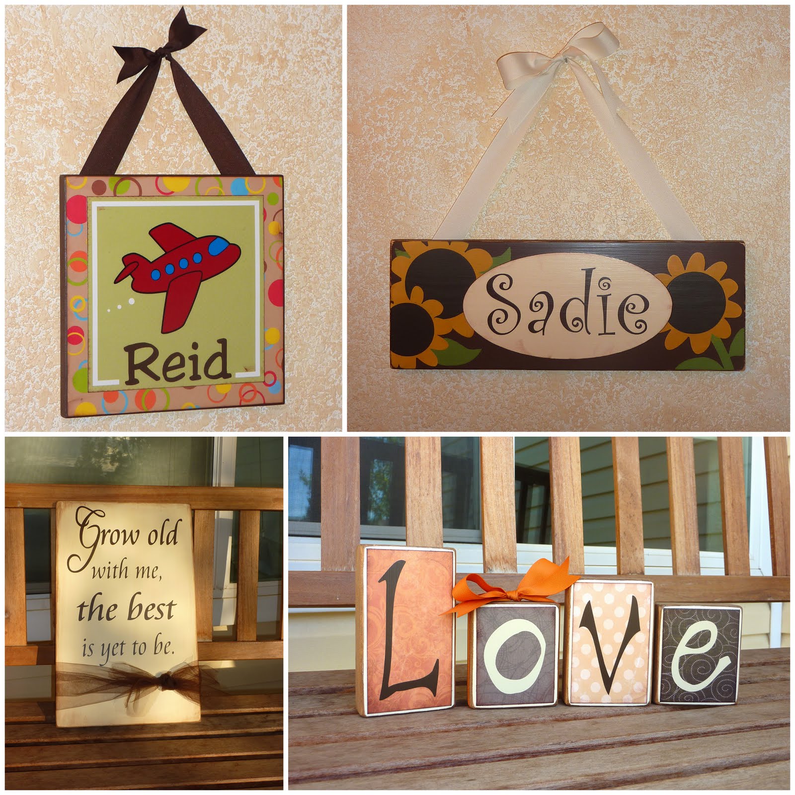 Knick Knack on Wood: Some Custom Stuff