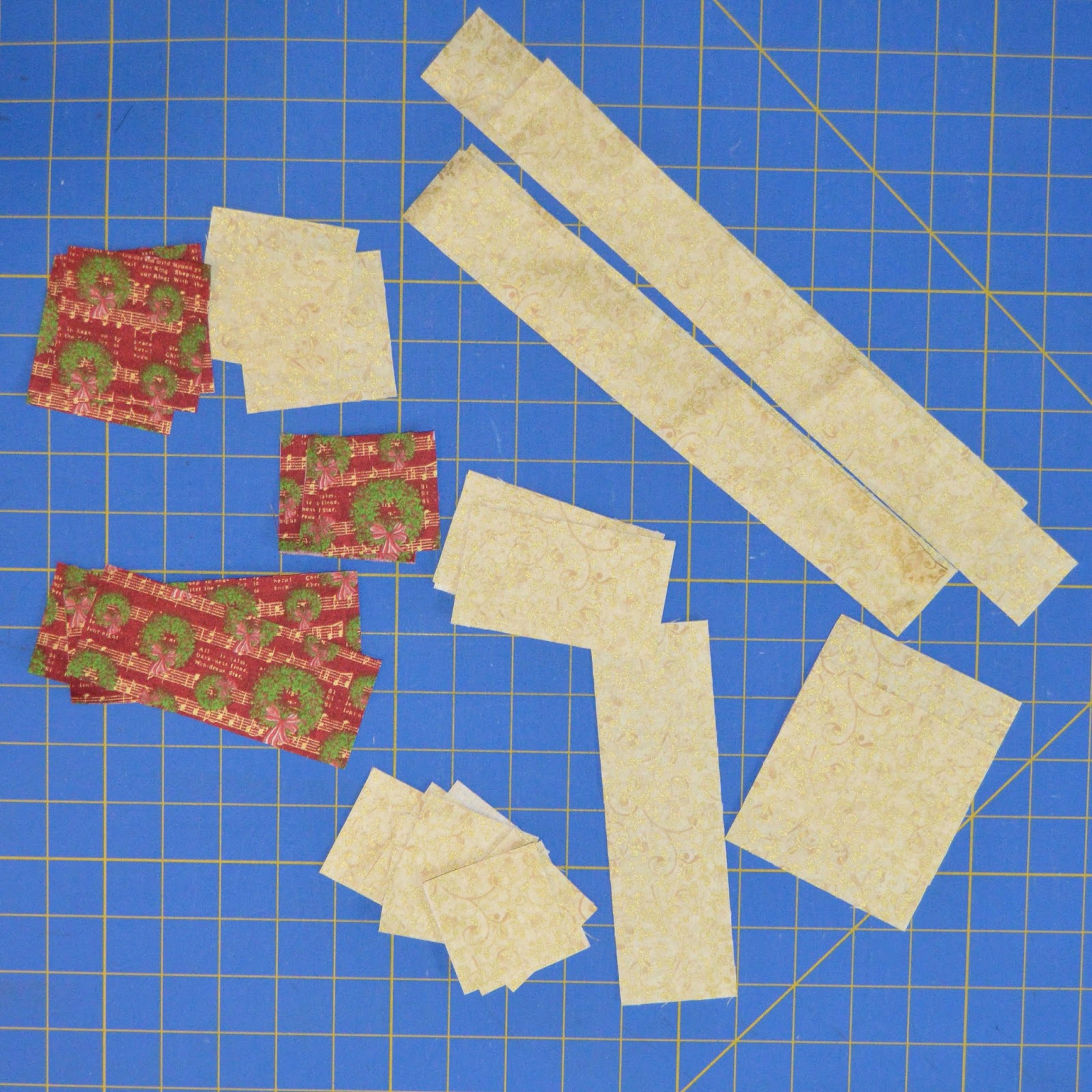 Inspired by Fabric: Silent Night Block Sampler: Day 3