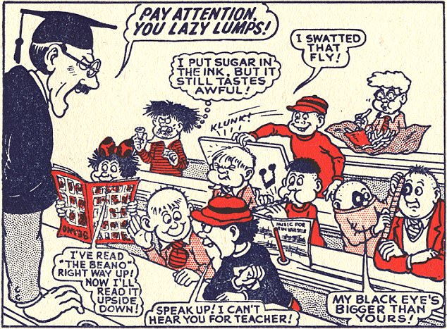 The Slipper: Happy Birthday The Beano: Slap-up feasts all round