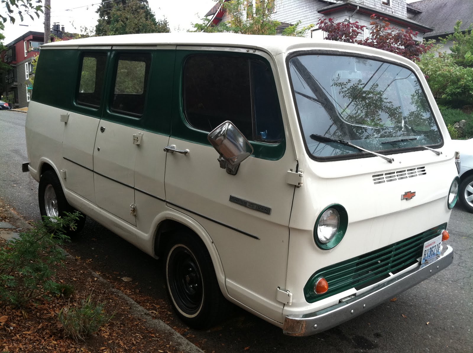 blown brown vanagon: Chevy shorty panel van
