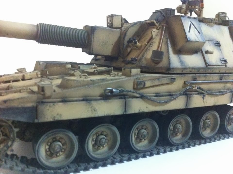 Kitter's Scale Models: 1/35 AS-90 Self Propelled Howitzer (155mm)