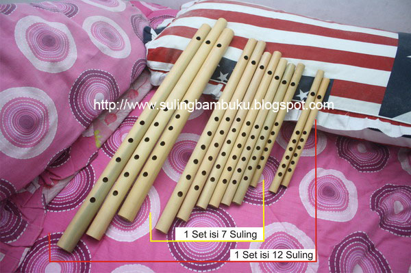 Alat Musik Jawa: Suling Bambu Dangdut Set