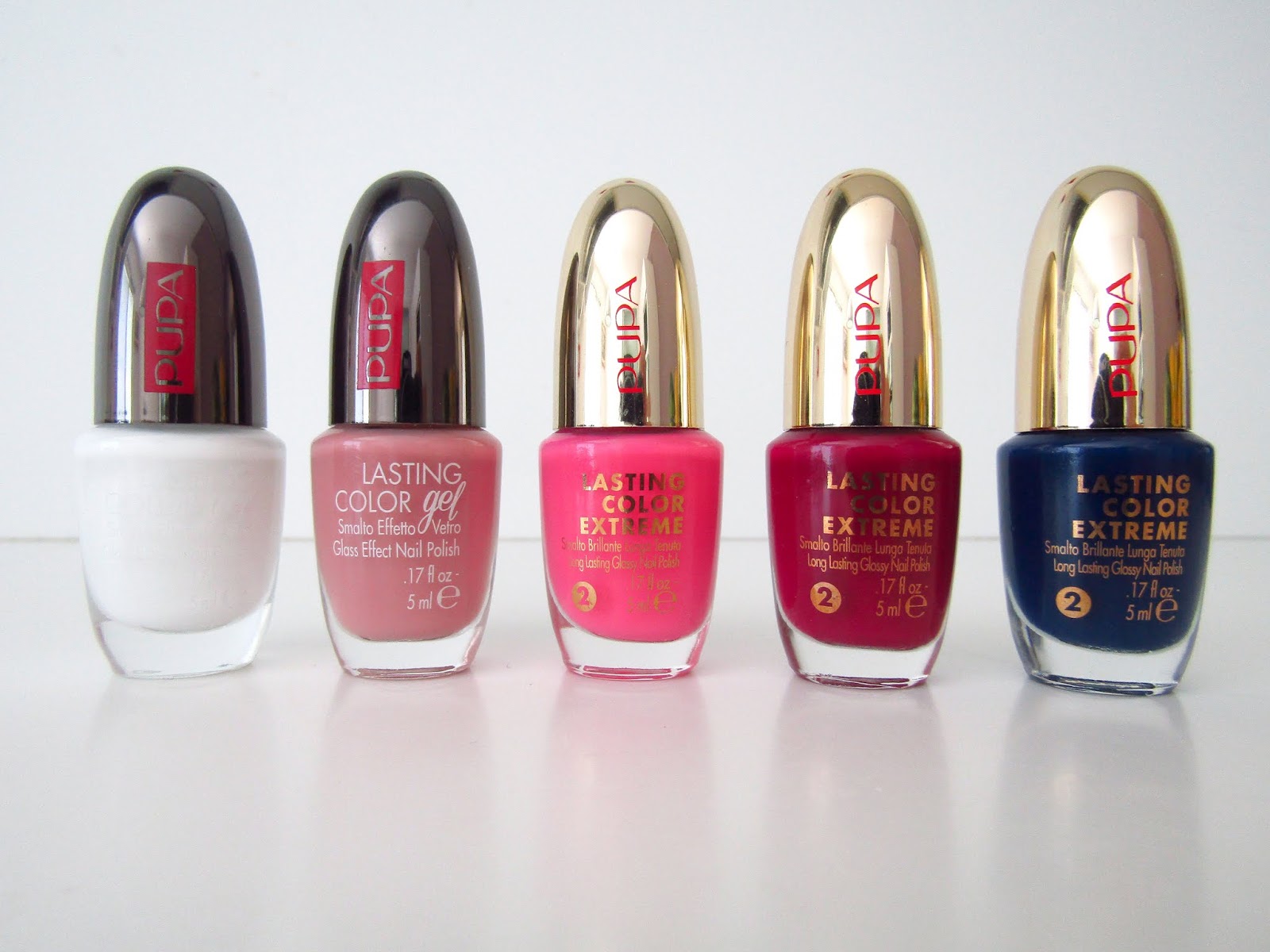 5 PUPA nail polishes for 5€ - Aishettina