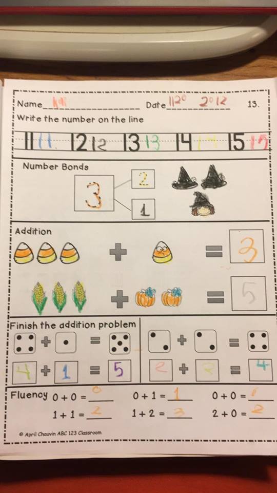 ABC 123 Kindergarten