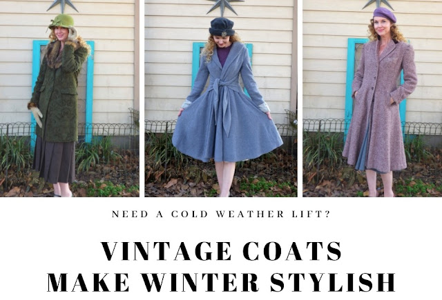 Vintage Look- Vintage Coats = Winter Style