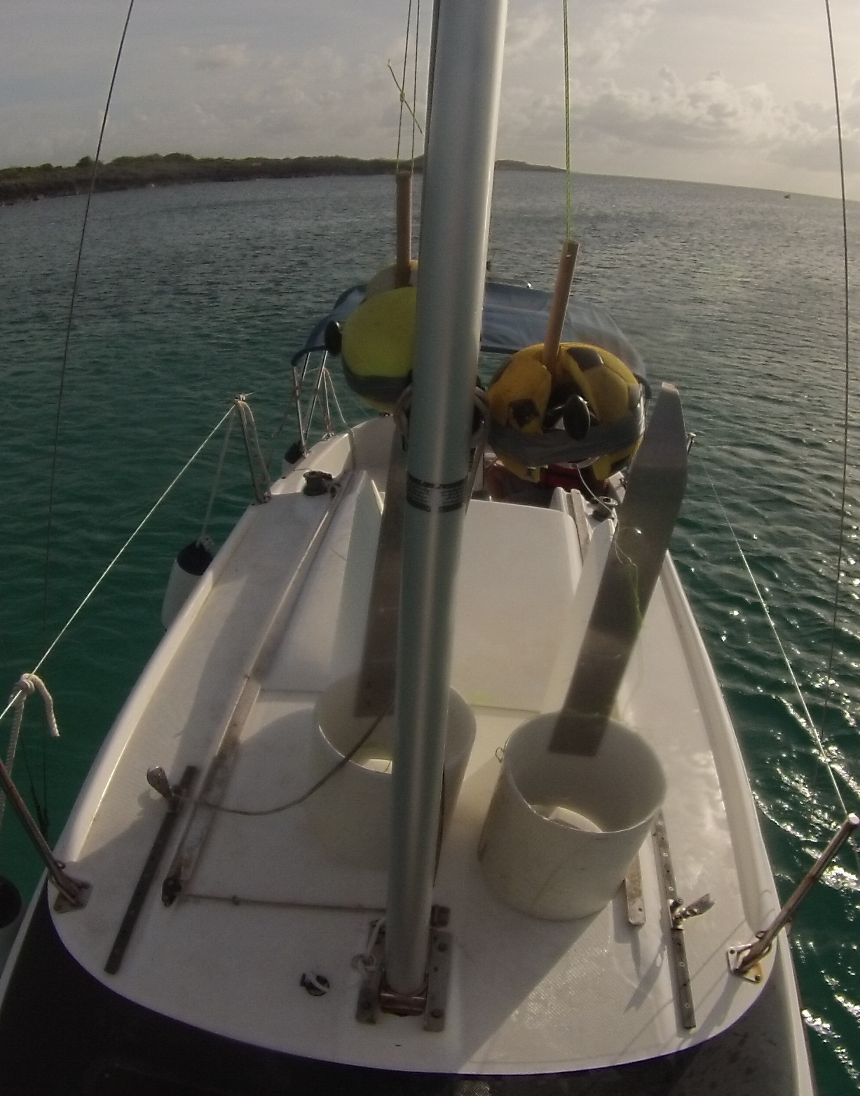 Floating Islands: First Sea Trial With 2 Paravanes