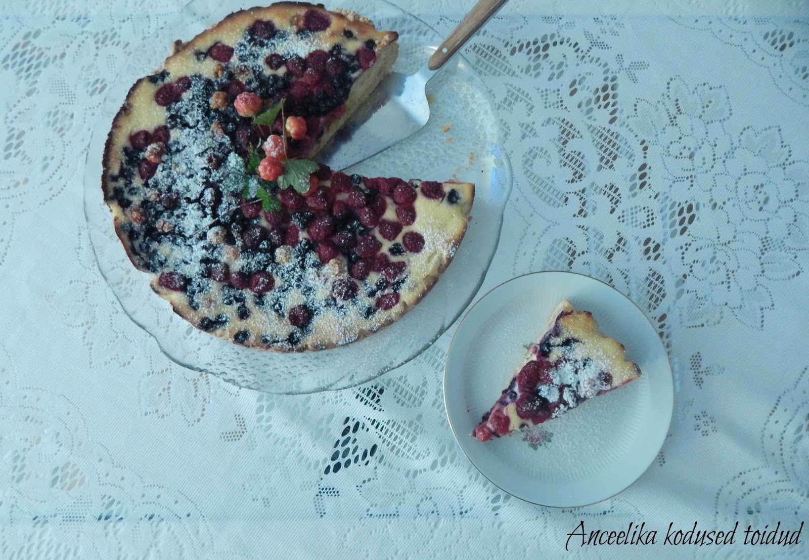 Anceelika kodused toidud: Kohupiima- marjakook