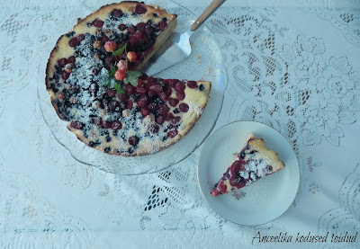 Anceelika kodused toidud: Kohupiima- marjakook