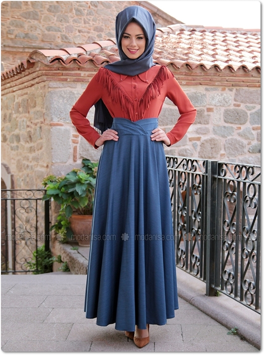 Tesettür İstanbul: En Güzel Uzun Etek Modelleri