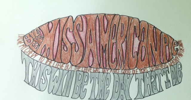 Creative Indulgences: Turning Words into Art - Filled in Shapes