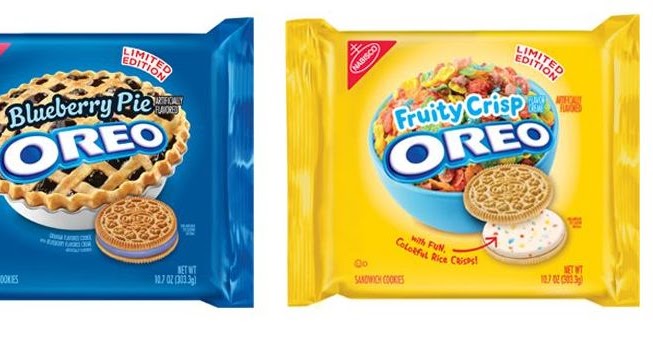 Blueberry Pie and Fruity Crisp Oreos Coming in June | Brand Eating