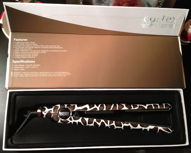 Blushing Beauty: Cortex Solo 450 Titanium Giraffe Flat Iron Review