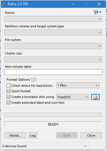 Default Format Windows VS Rufus - softwarereupload