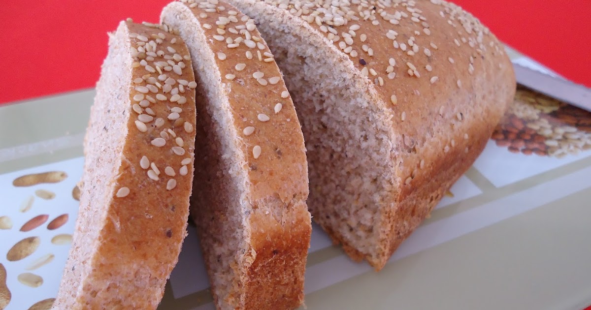 Rute Receitas: PÃO INTEGRAL COM CHIA E AVEIA