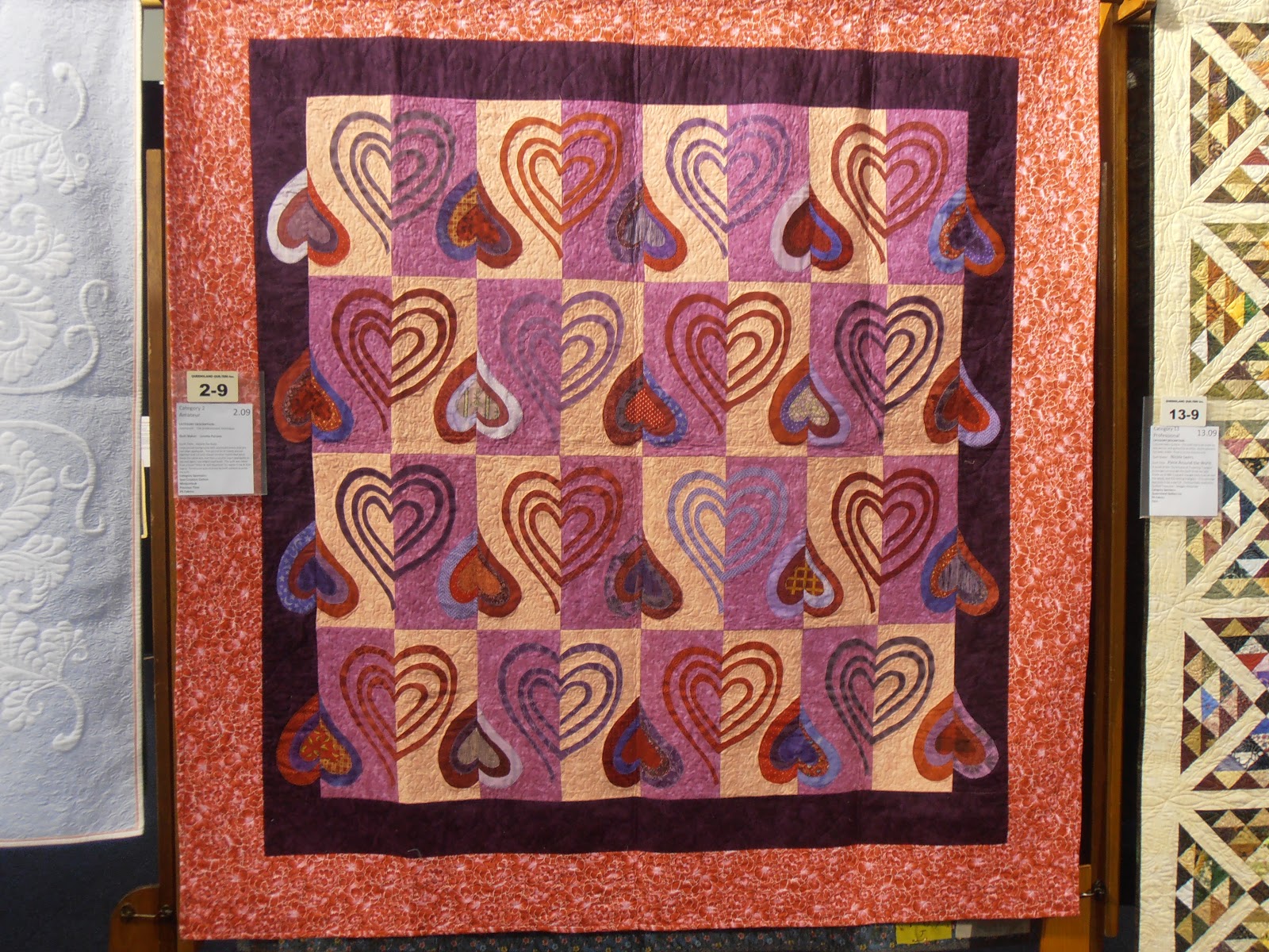 Crafty Friends: Craft Show Quilt Display