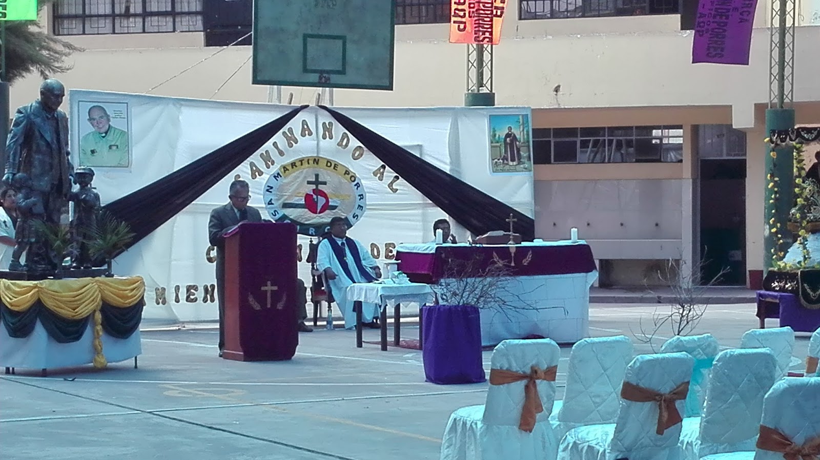 INICIO POR EL CENTENARIO RVDO. PADRE CARLOS POZZO. ~ I.E. San Martín de ...