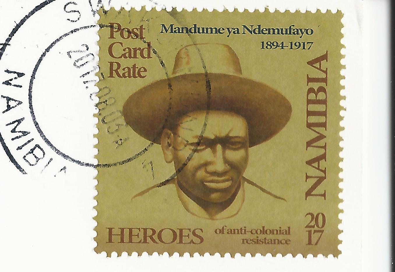 A Journey of Postcards: Flags of the World | Namibia