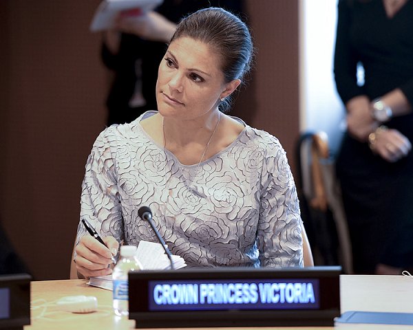Crown Princess Victoria in New York for UN General Assembly