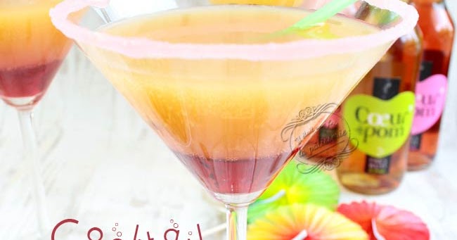 Cocktail sans alcool à étages {facile et rapide} : Il était une fois la ...