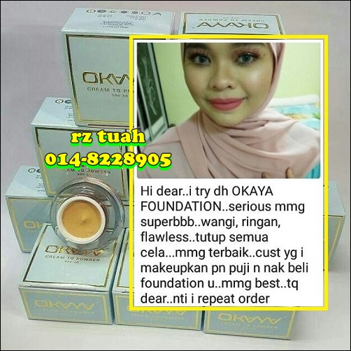 OKAYA BEAUTY CREAM TO POWDER - Rz Tuah Ent