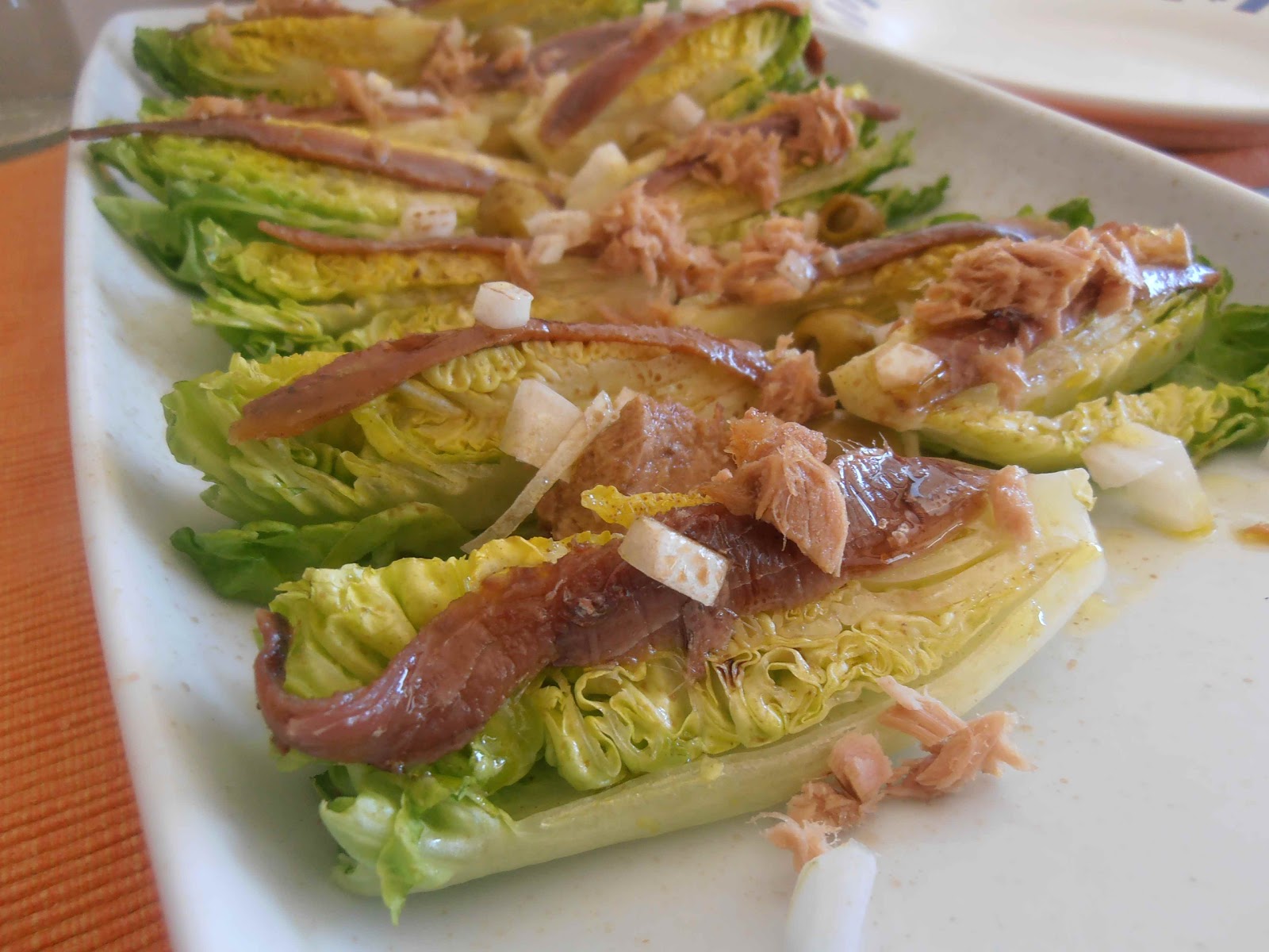 Cogollos con anchoas | PATRICIETAS - Recetas, comida española, sencilla ...