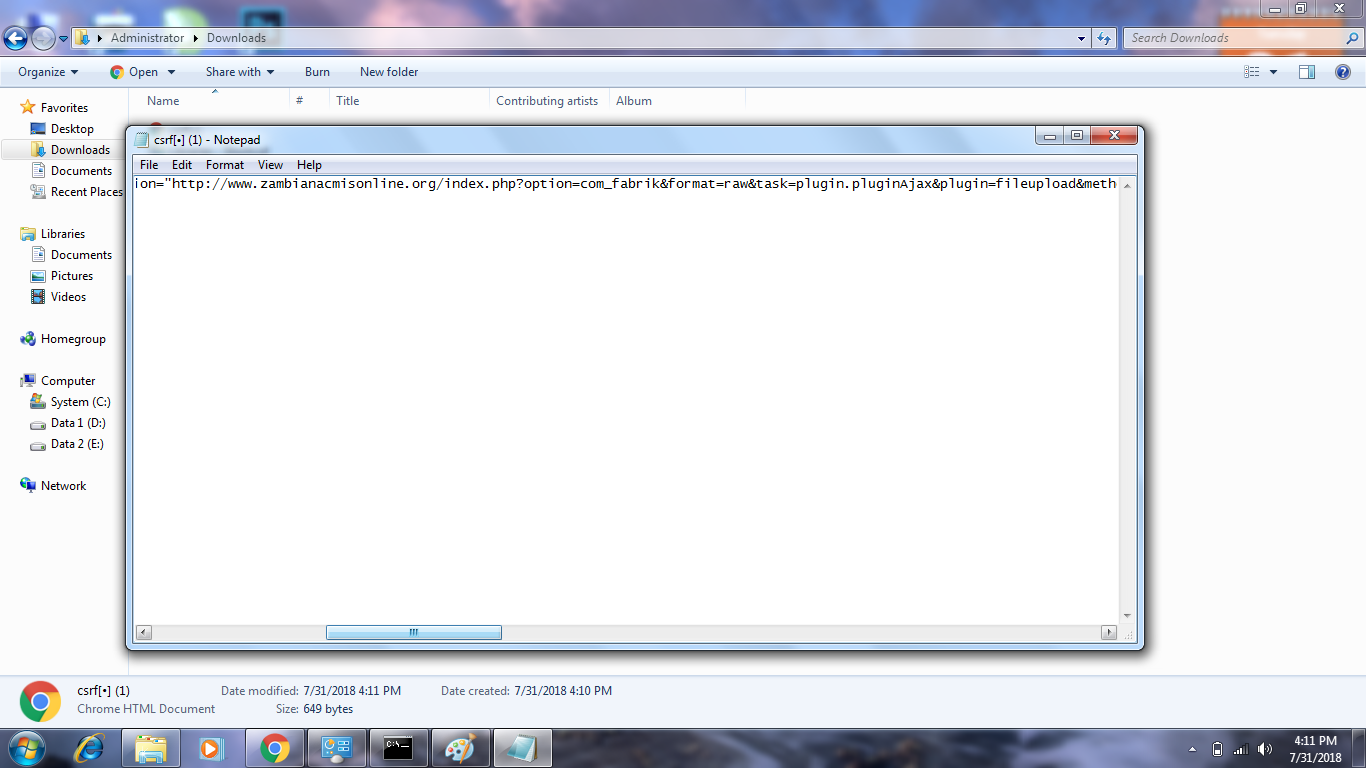 Cara Deface Com_Fabrik Dengan CSRF