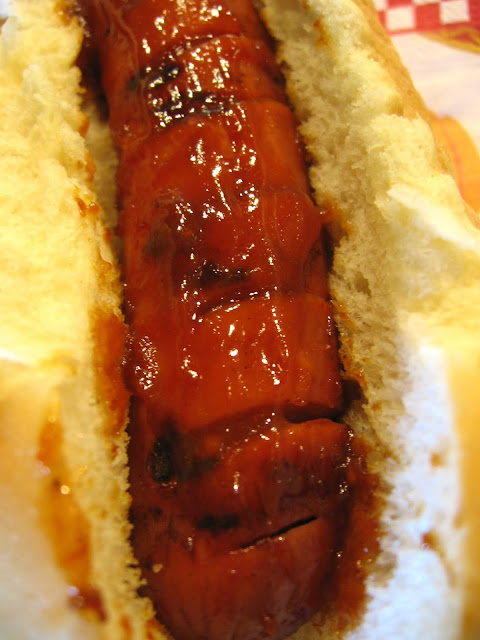 cookin' up north: BBQ Grilled Hot dogs