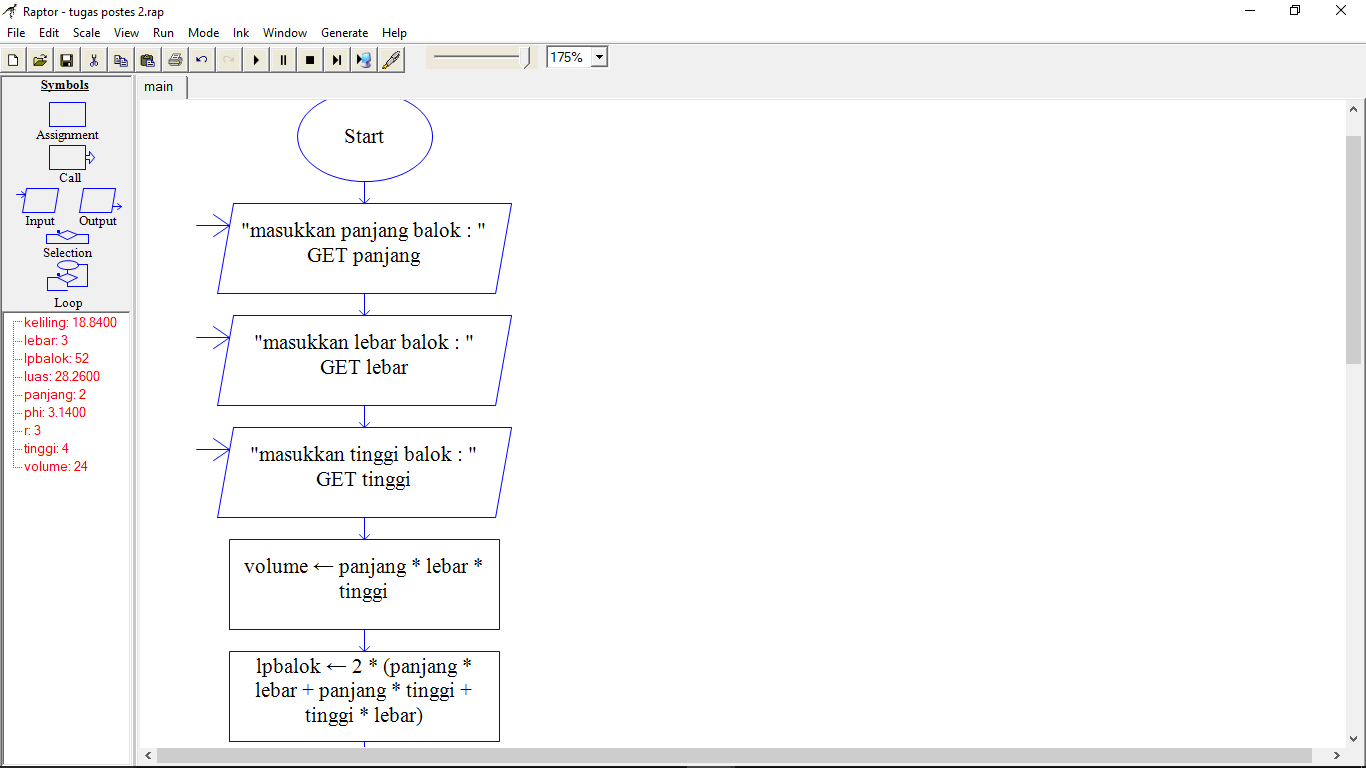 ': MENGHITUNG VOLUME DAN LUAS PERMUKAAN BALOK SERTA MENGHITUNG LUAS DAN ...