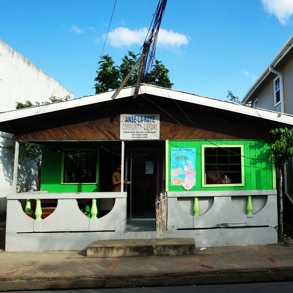 Anse La Raye Branch Library ~ St. Lucia Public Library