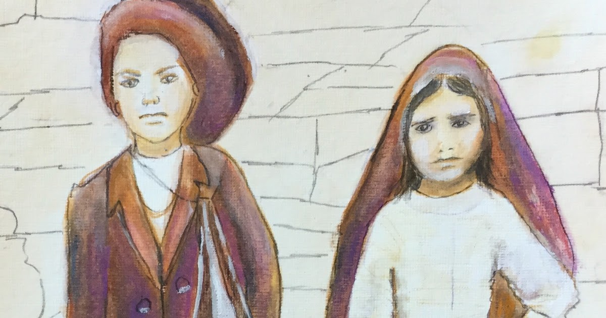 Sacred Art by Joan Grayson: Jacinta and Francisco Marto