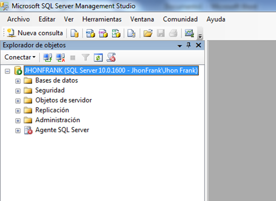 SQL SERVER: Iniciando en SQL SERVER 2008