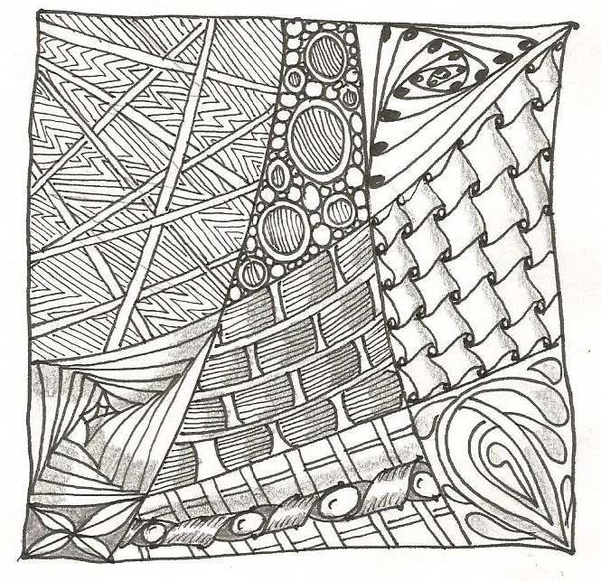 Journey Through Zentangle Art: Zentangle Tiles