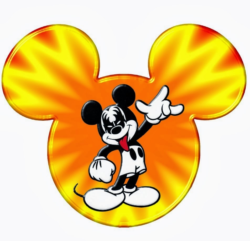 Cabezas de Mickey en diferentes posturas. - Ideas y material gratis ...