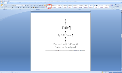 How to create a paperback book using Microsoft Word | S. E. Fearon