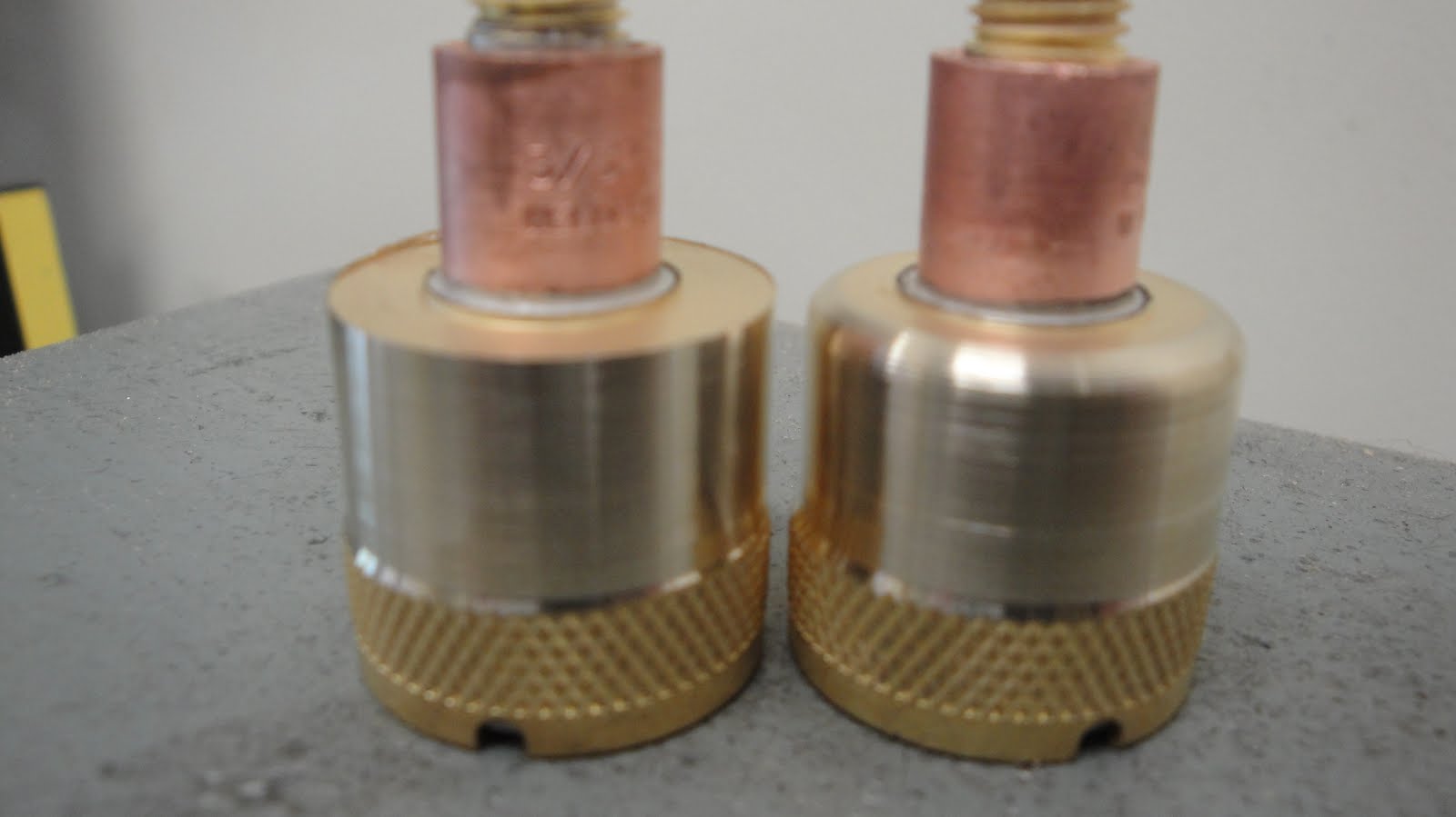 Groovy Cycleworks 330-988-0537: Fabricating a custom Ti welding cup...