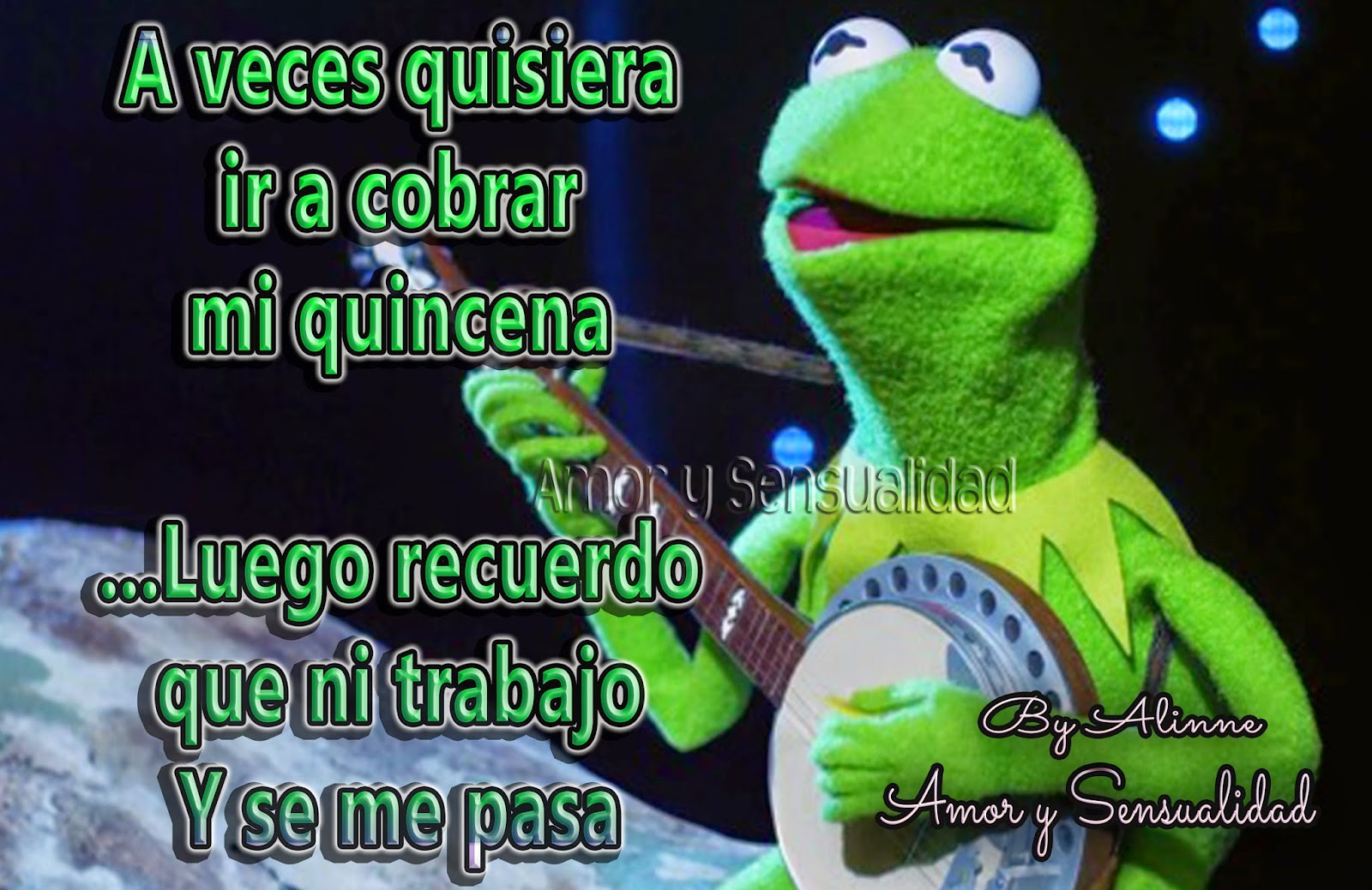 AMOR Y SENSUALIDAD: FRASES CON LA RANITA RENE