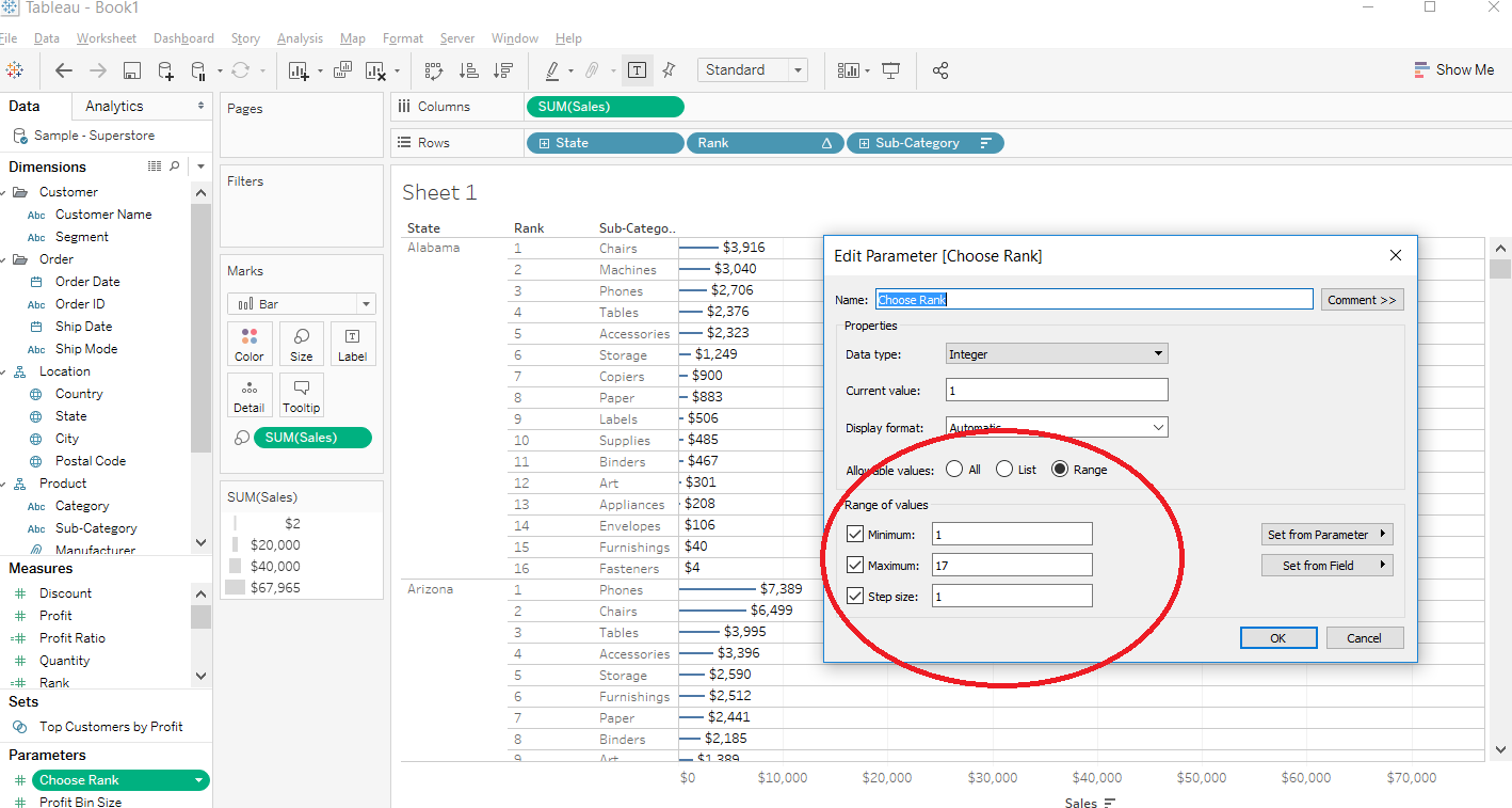 HOW TO USE RANKS IN REAL TIME SCENARIOS IN TABLEAU
