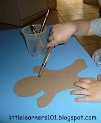 Little Learners: Gingerbread Man Collage