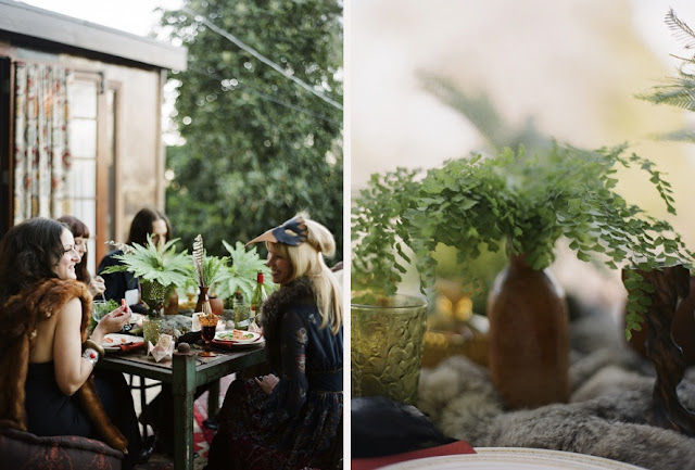 JL DESIGNS: a dark, weird dinner party just in time for halloween