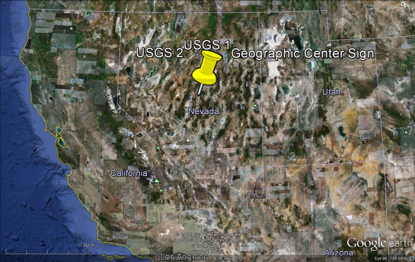 Looking For Detachment: The Geographic Center