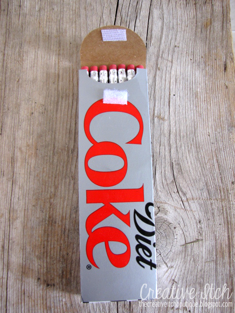 Creative Itch: Upcycled Soda Box Pencil Cases