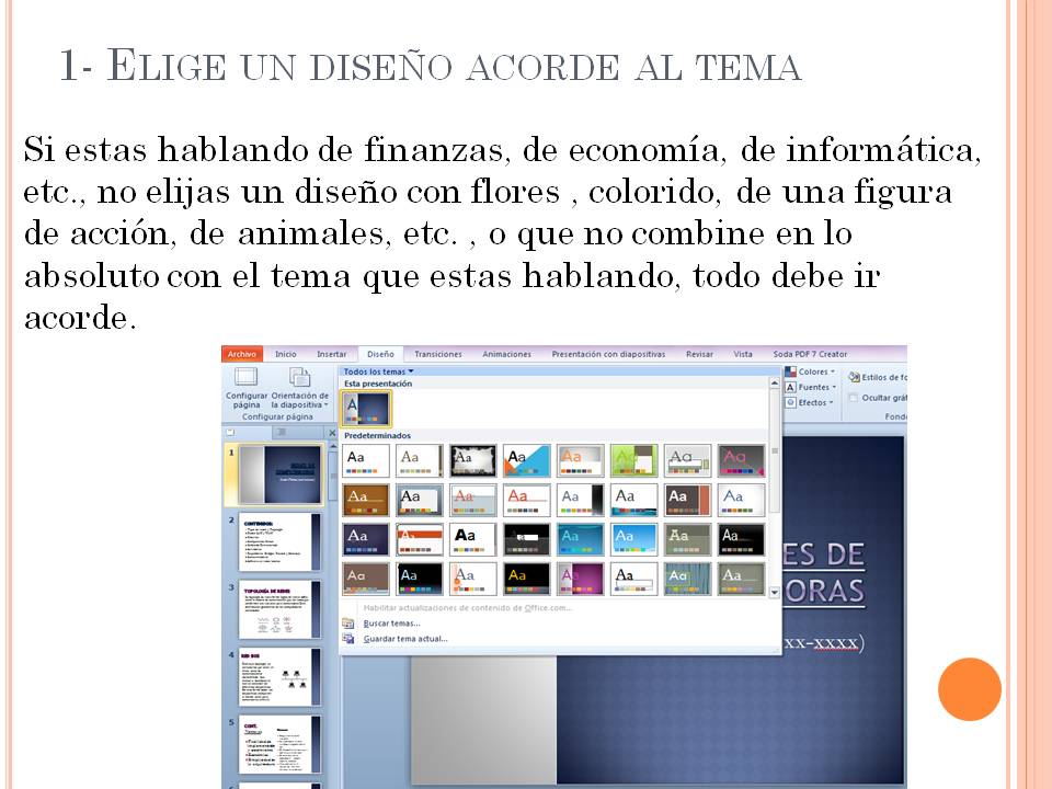 Tips para crear presentaciones efectivas ~ Informática para principiantes