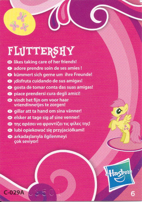 MLP Fluttershy Blind Bag Cards | MLP Merch