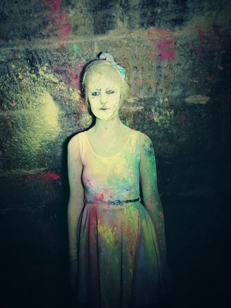 Emma Tracy A2 Media: First day shooting - powder paint fight