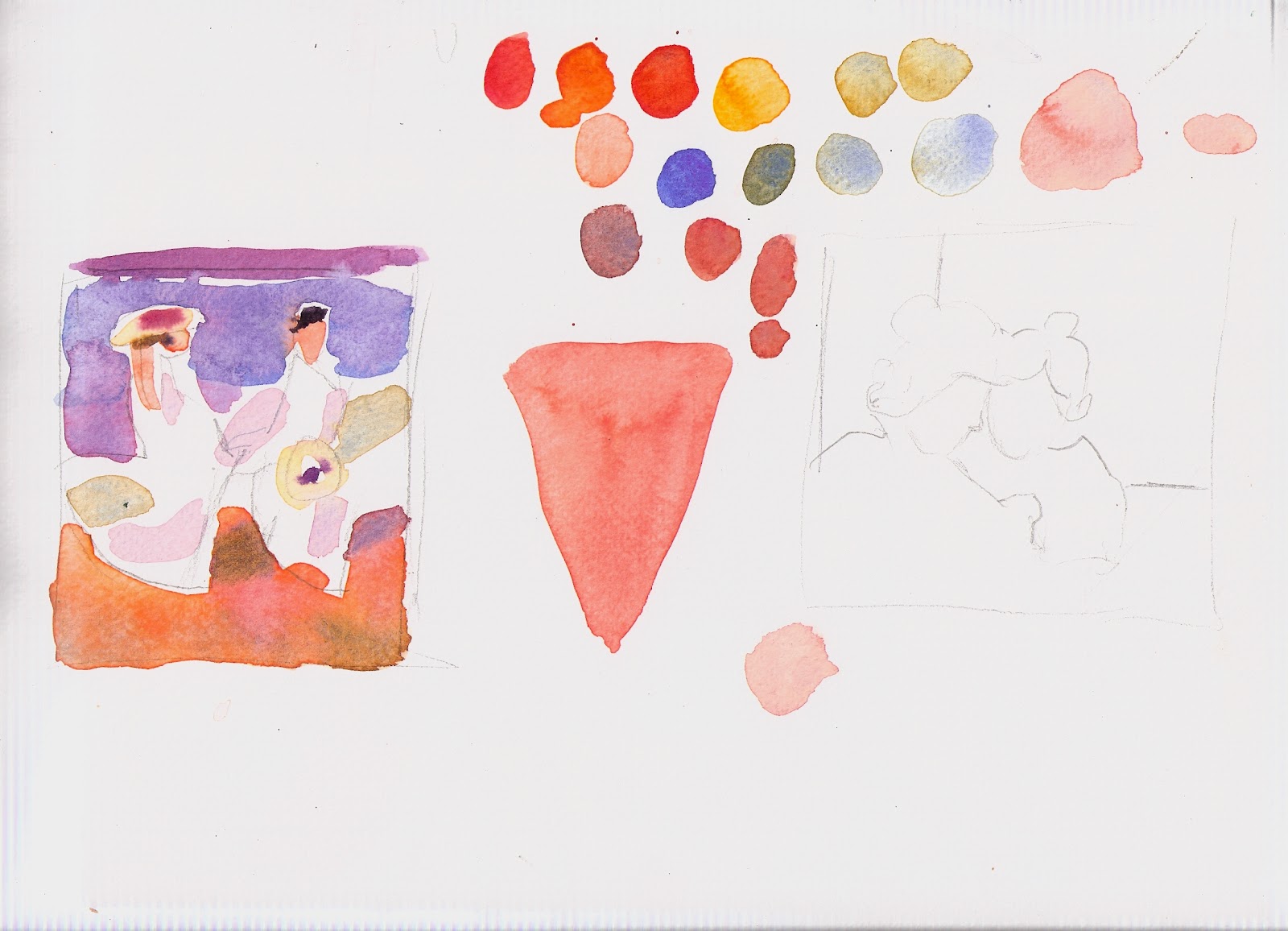 Gilly Marklew watercolour artist and tutor: PAINTING WITH A LIMITED PALLET